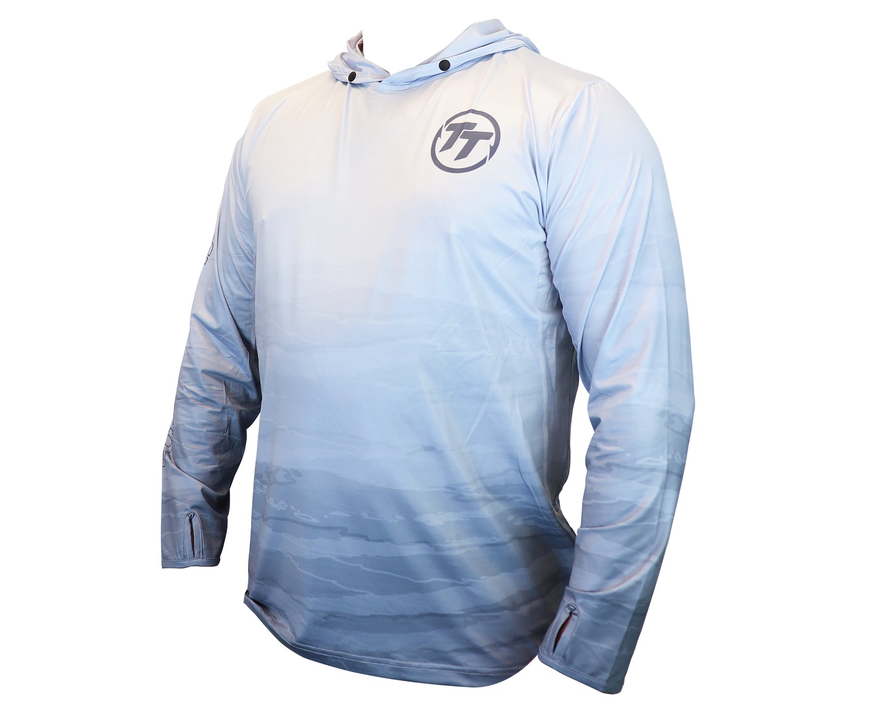 TT HOODED TOURNAMENT SHIRT - GREY — Tackle Tactics