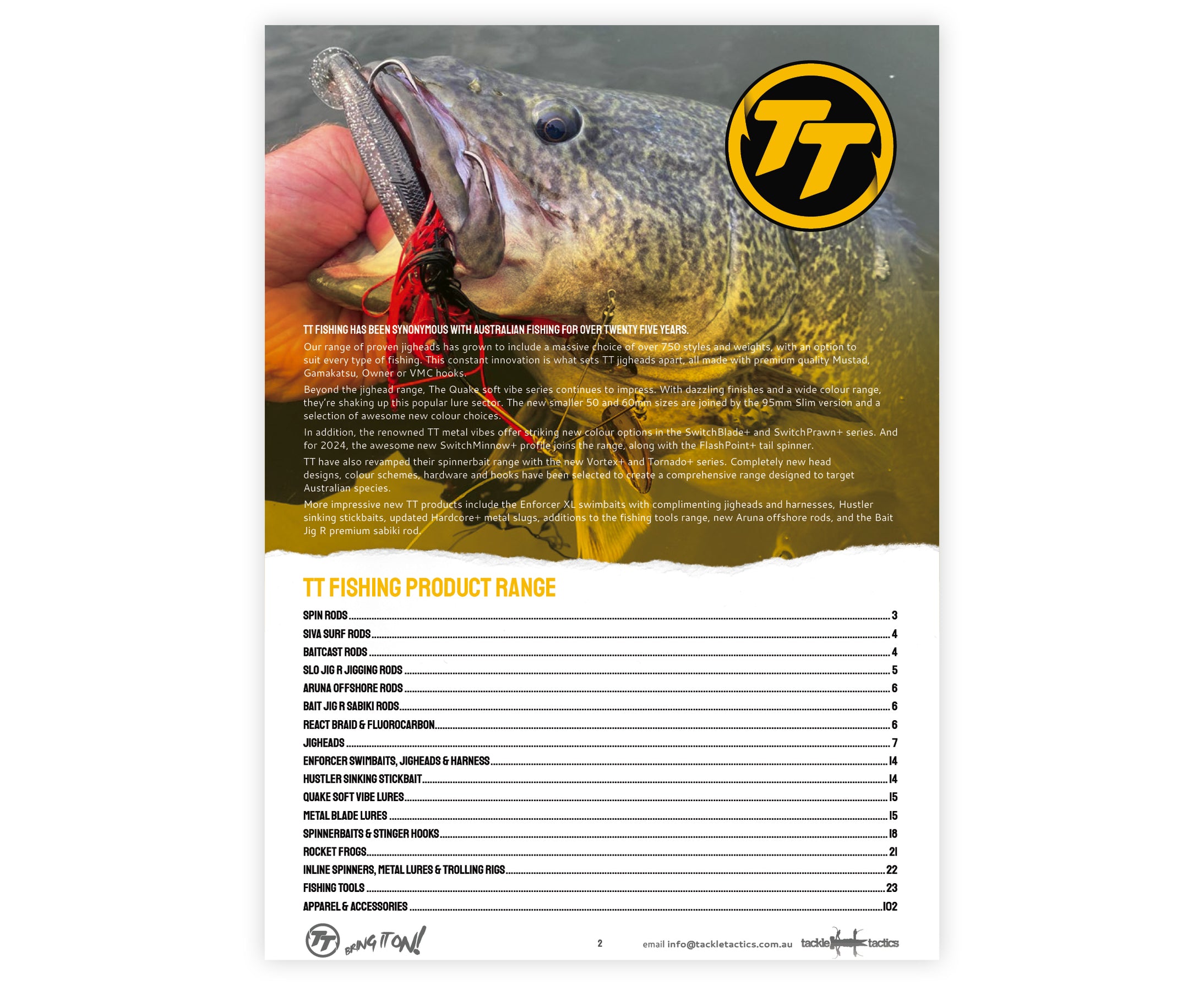 TT Fishing — Tackle Tactics